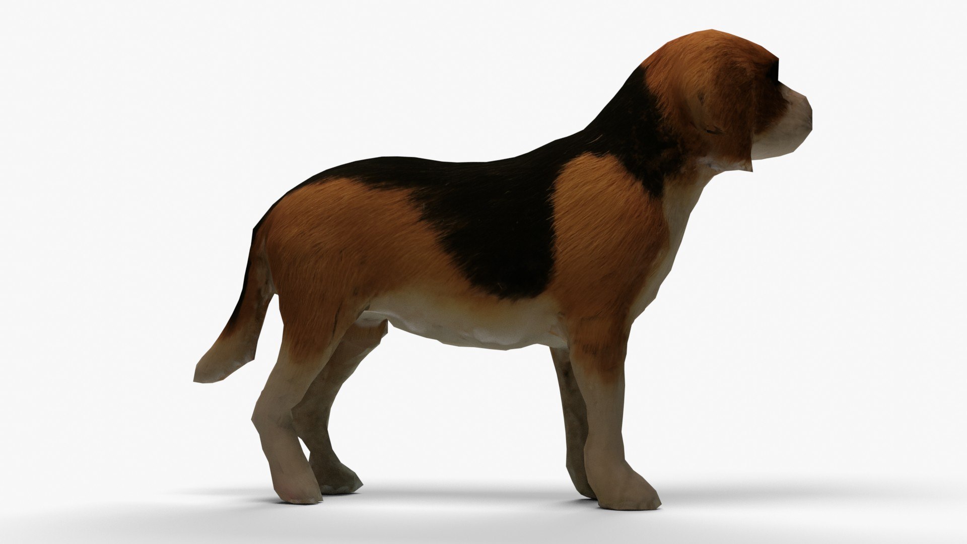Figurine Standing Dog 3D Model - TurboSquid 1769388