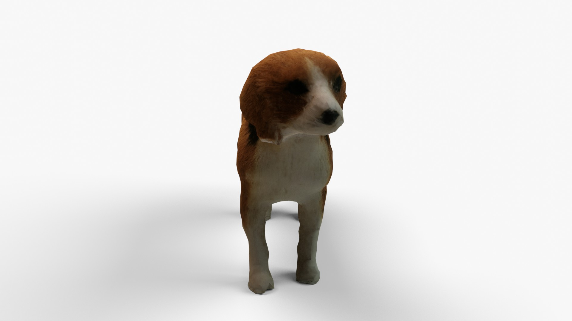 Figurine Standing Dog 3D Model - TurboSquid 1769388