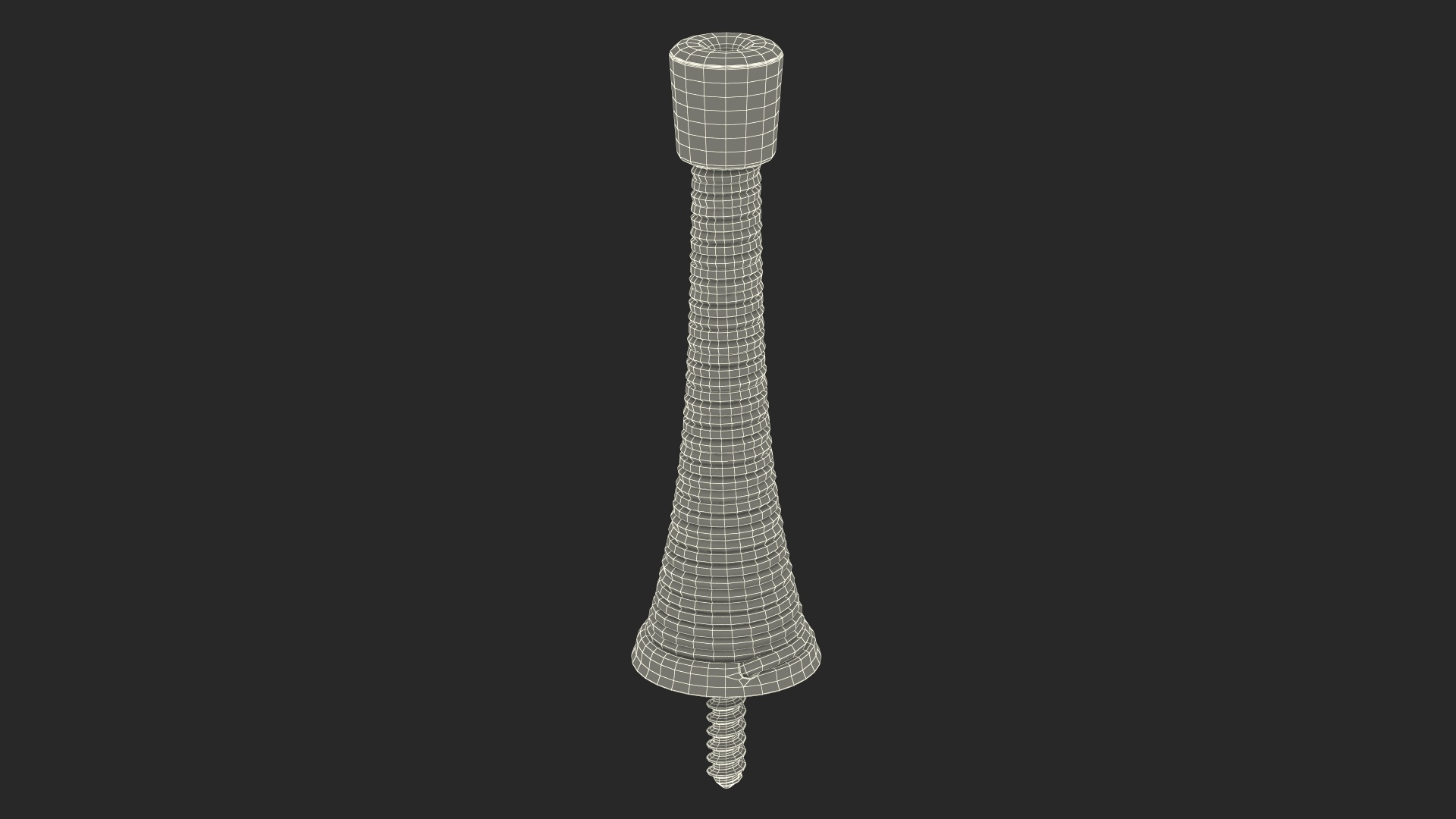 Spring Door Stopper Gold 3D Model - TurboSquid 2131796