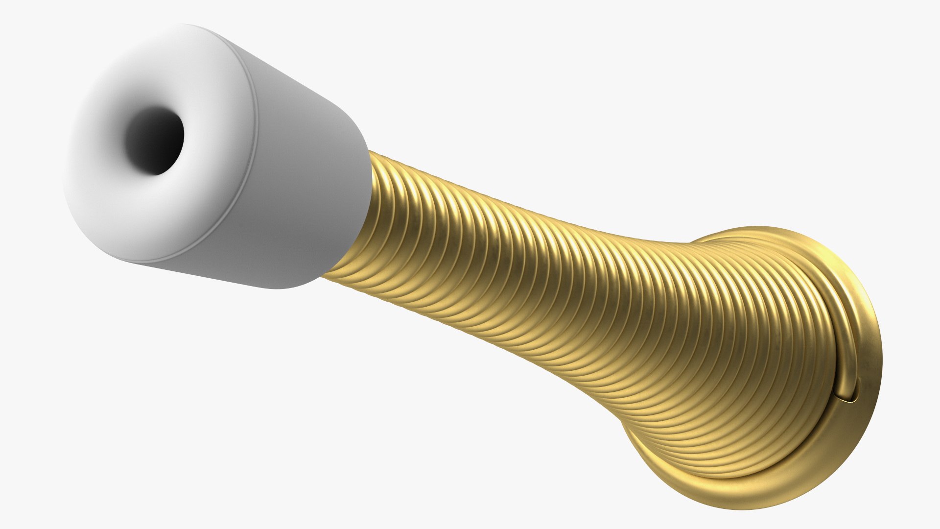 Spring Door Stopper Gold 3D Model - TurboSquid 2131796