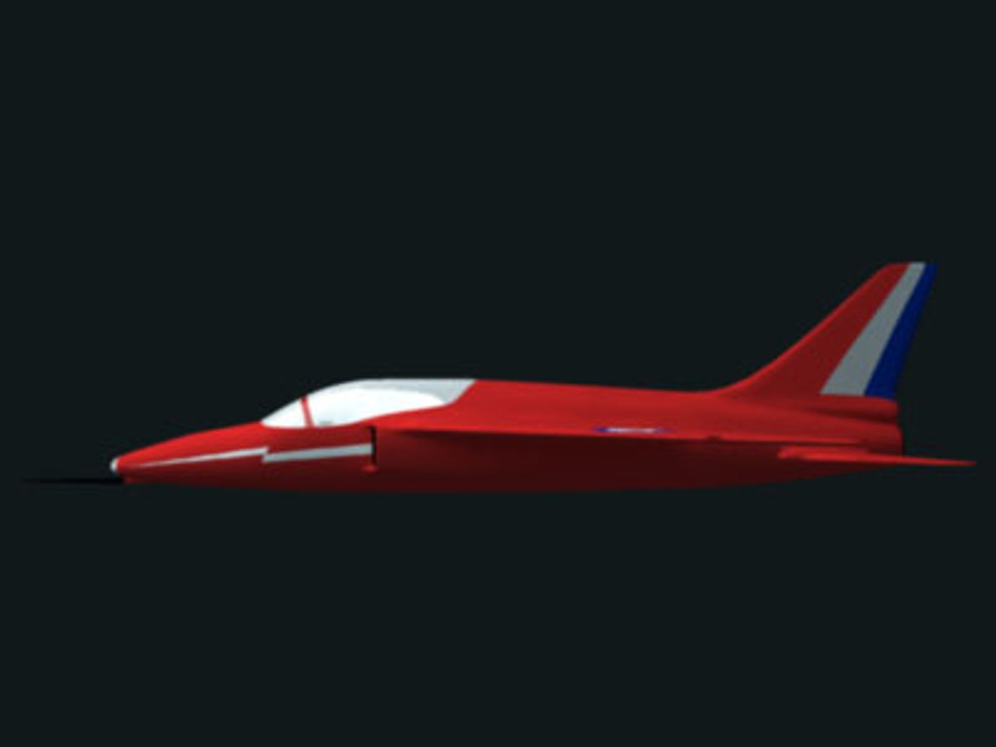 3d Model Red Arrow Gnat