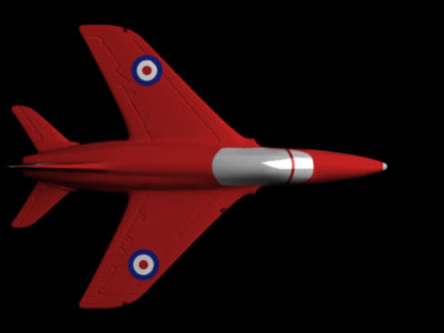 3d Model Red Arrow Gnat