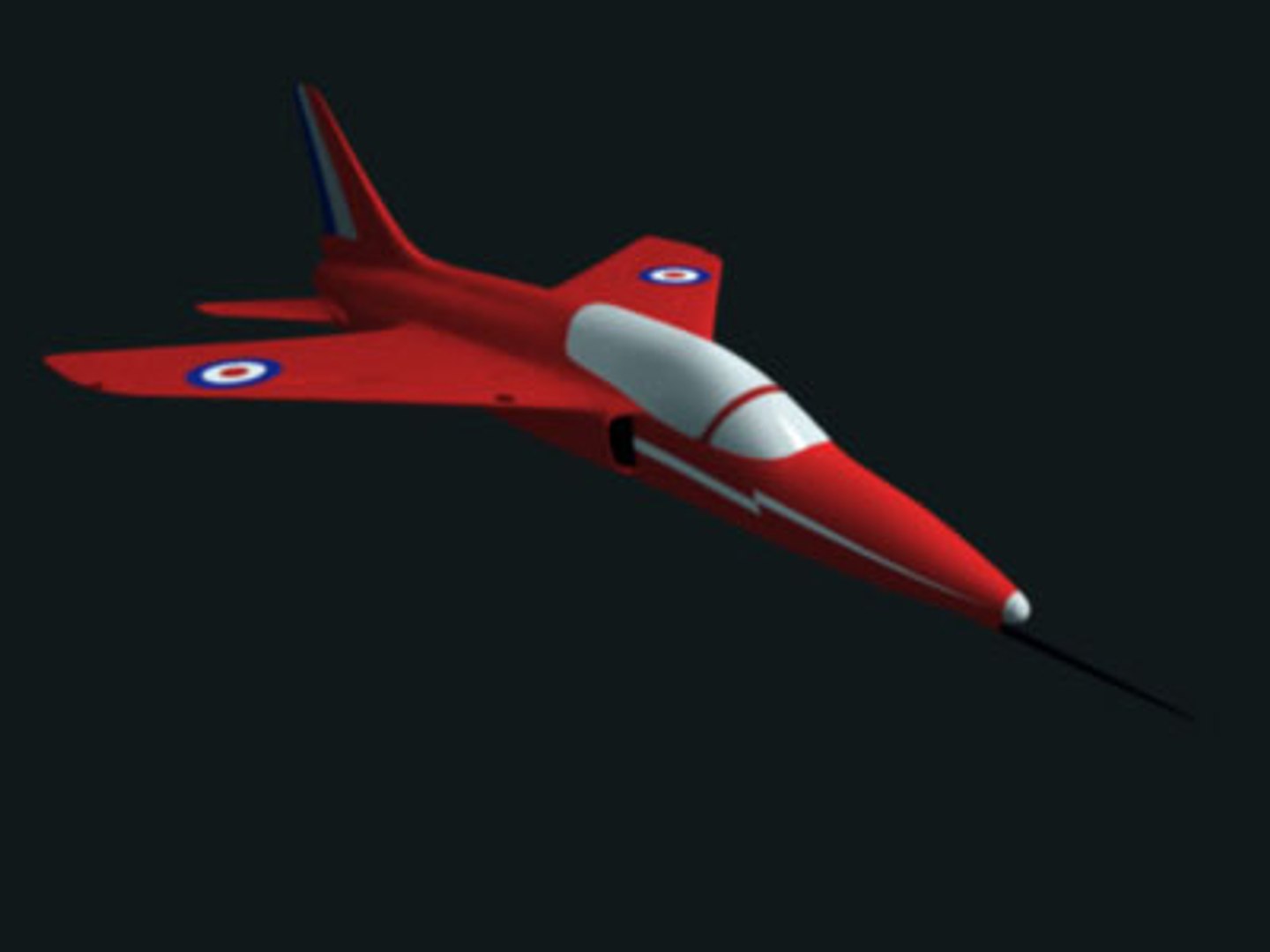 3d Model Red Arrow Gnat