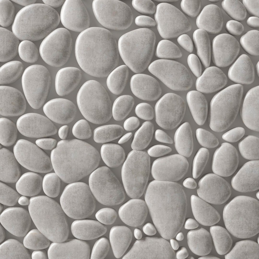 Panel pebble 3D model - TurboSquid 1501296