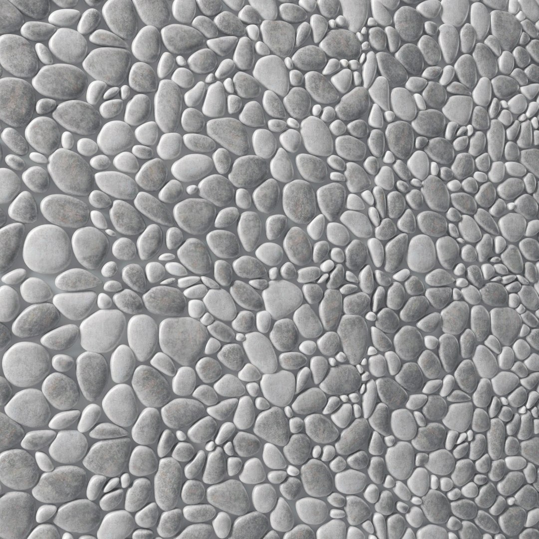Panel pebble 3D model - TurboSquid 1501296