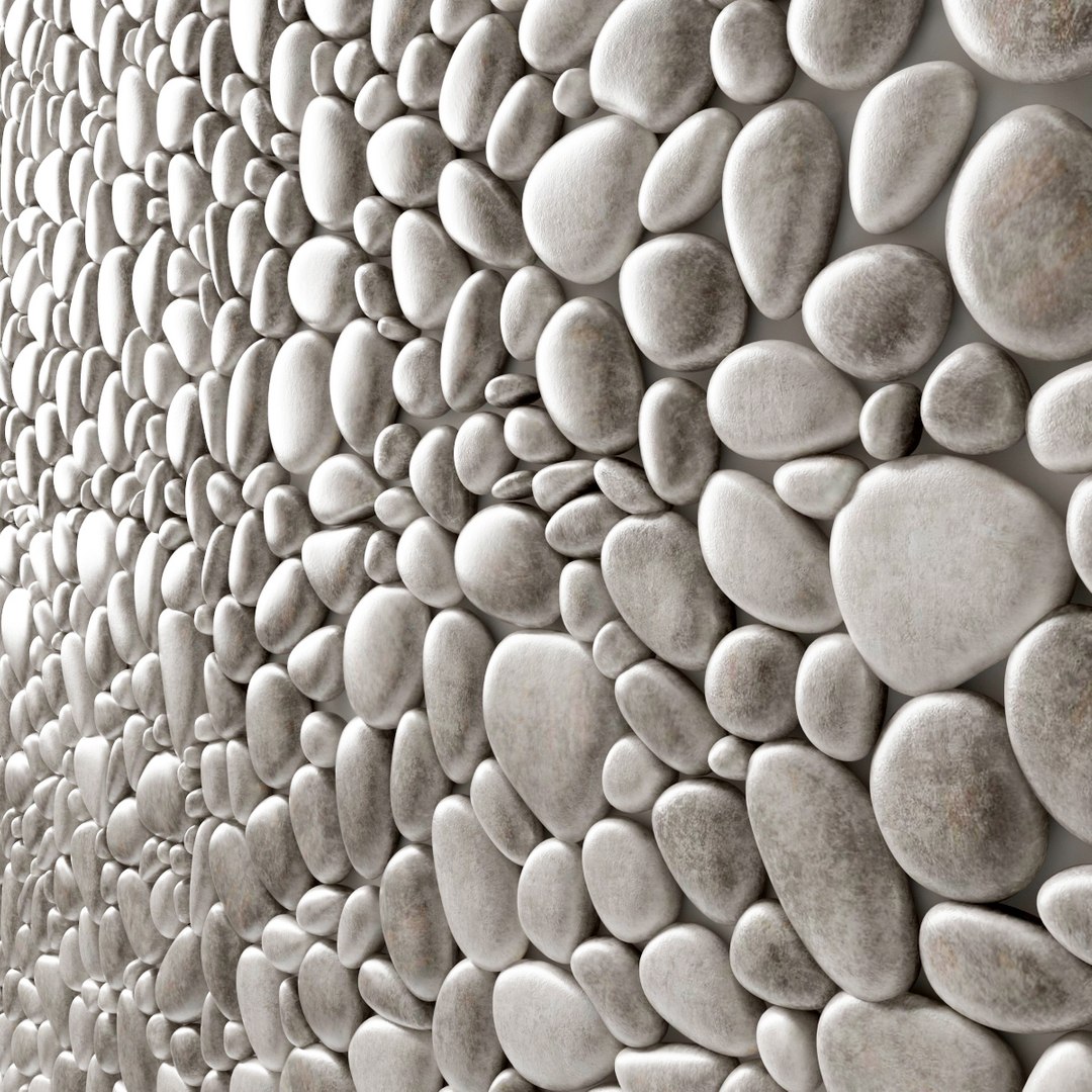 Panel pebble 3D model - TurboSquid 1501296