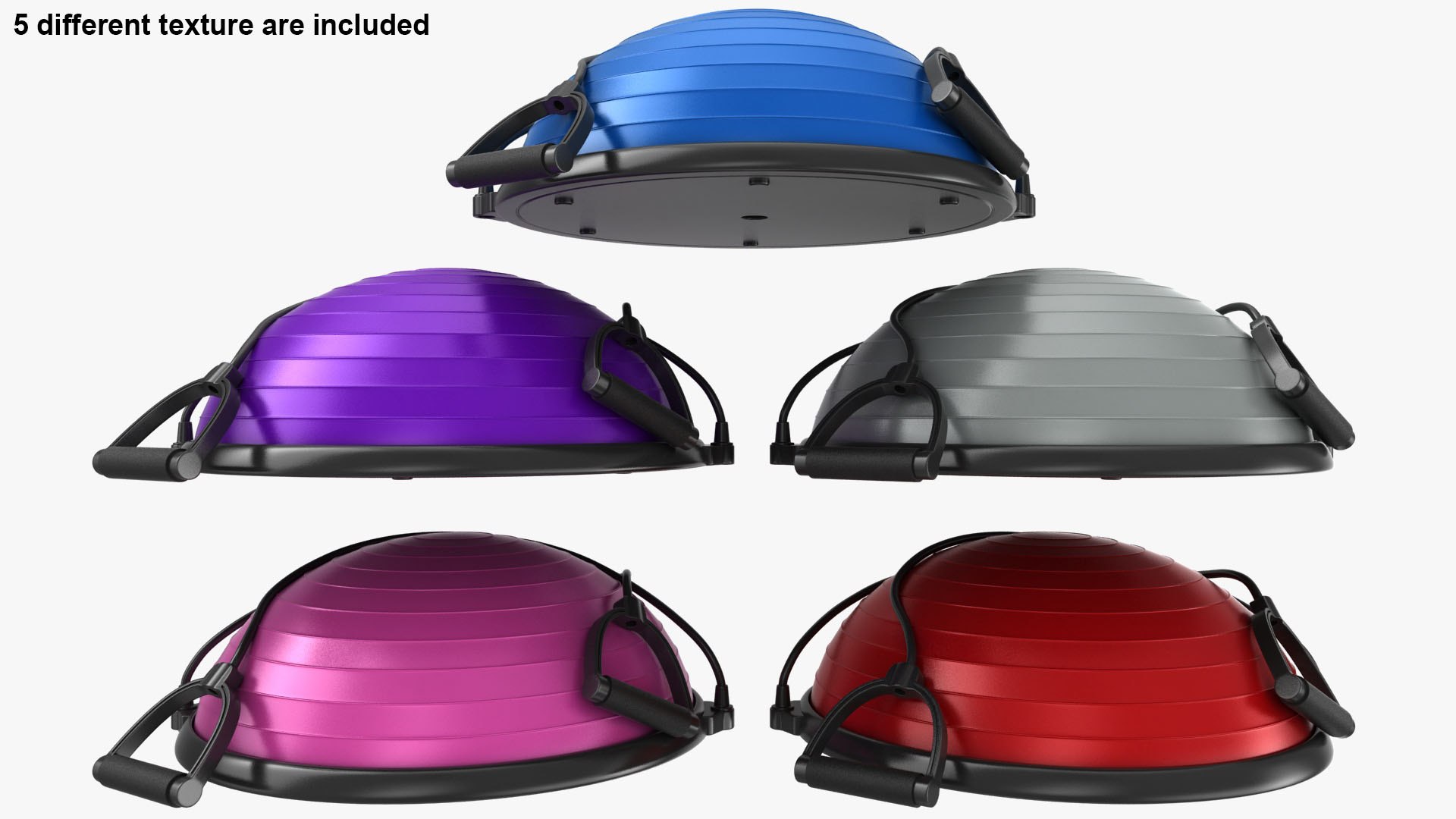 Realistic Bosu Ball Strings 3D Model - TurboSquid 1459479