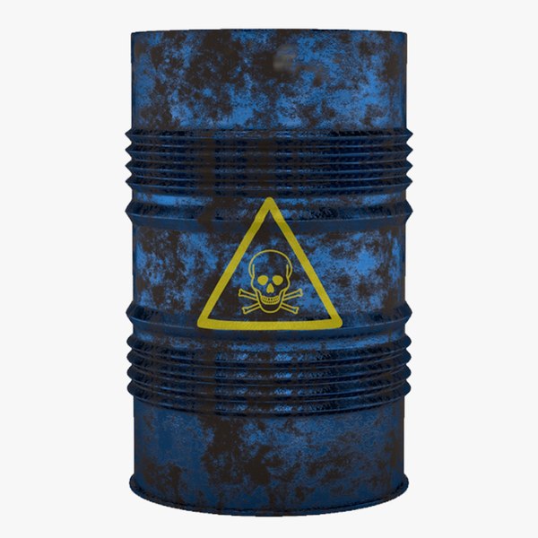 Nuclear Barrel 3D Models for Download | TurboSquid