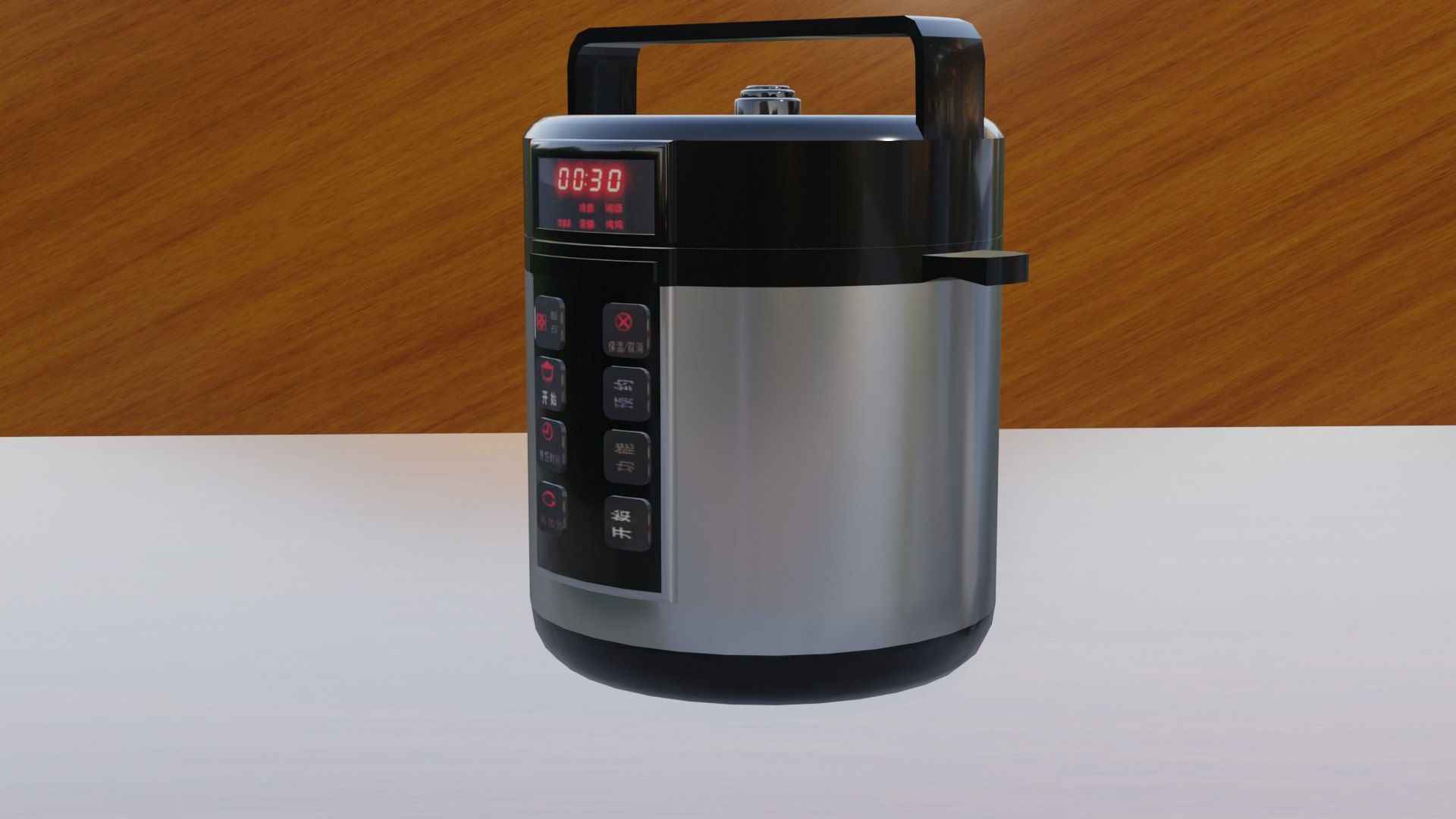 3D Model Rice Cooker - TurboSquid 2009008