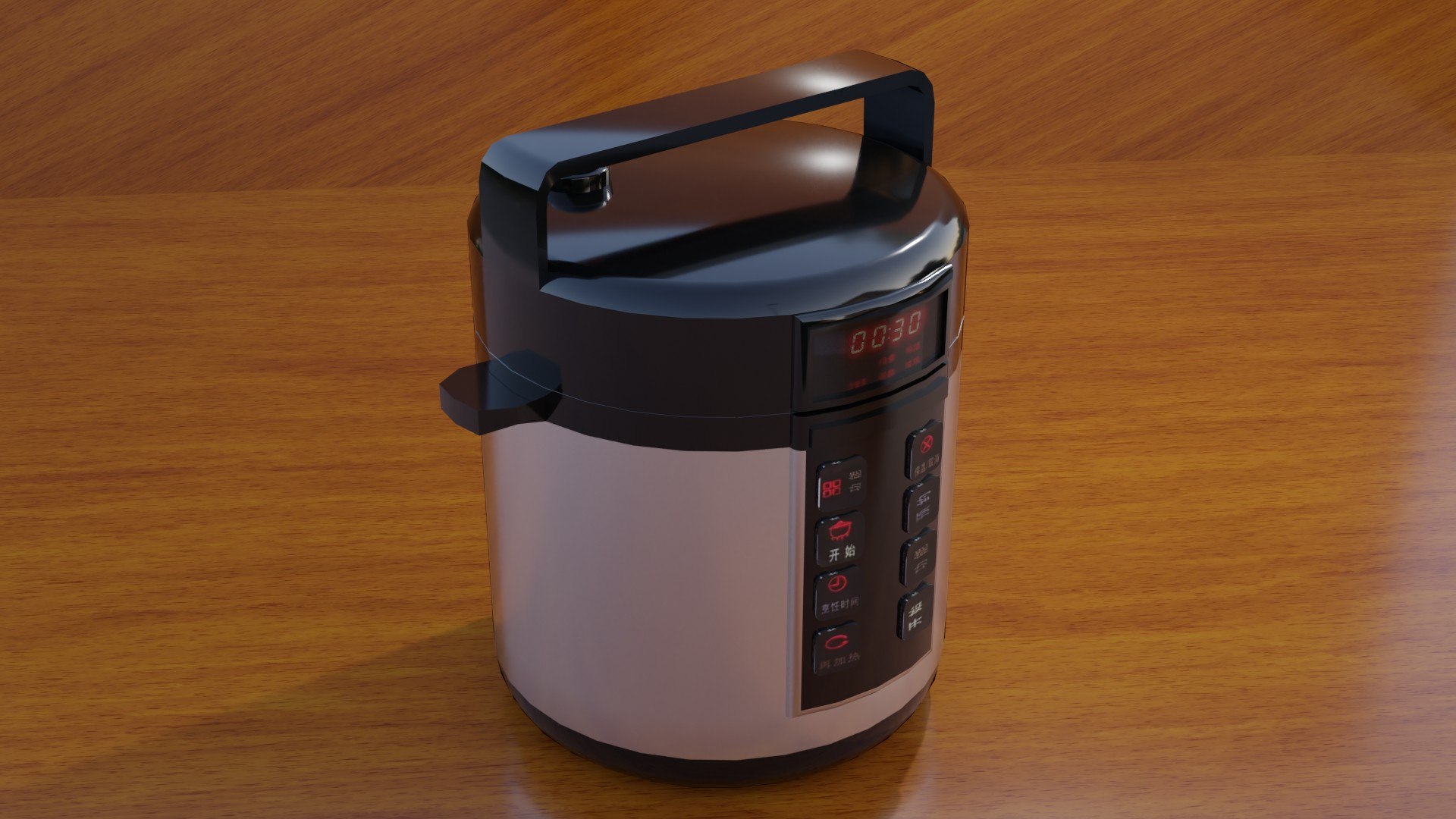3D Model Rice Cooker - TurboSquid 2009008