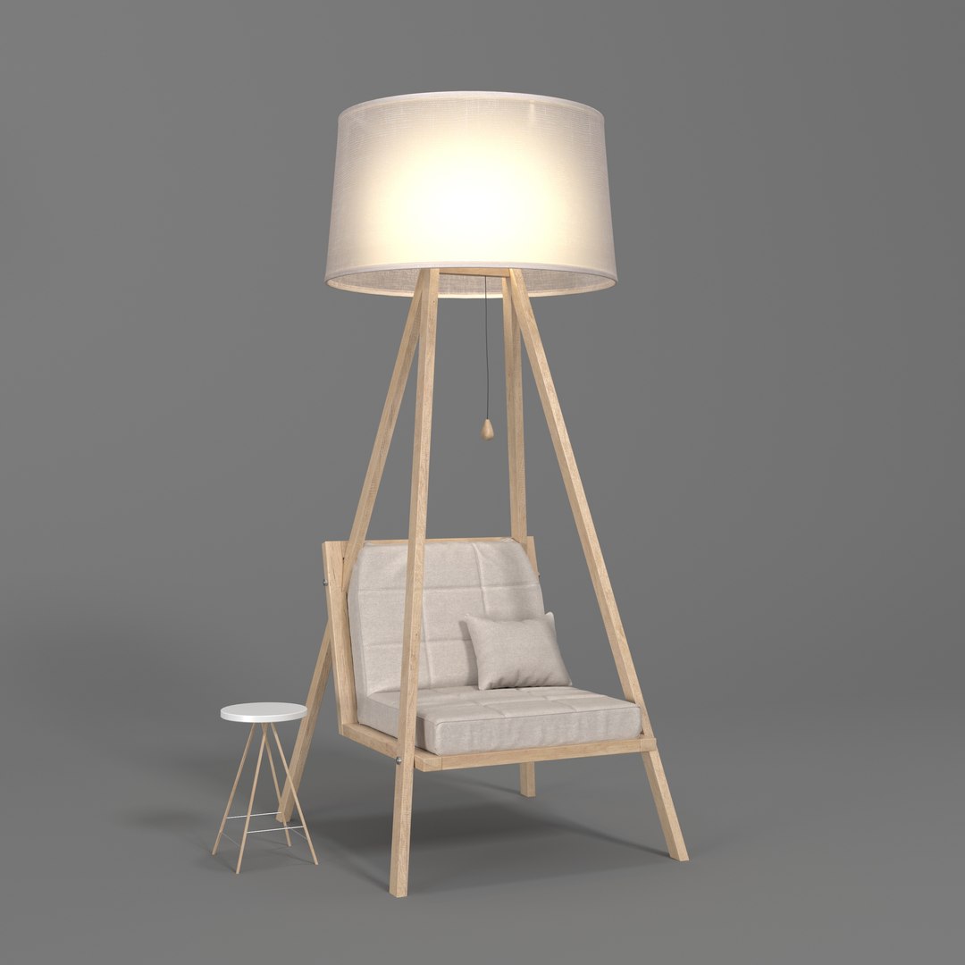 Readinglover chair 3D model - TurboSquid 1516446