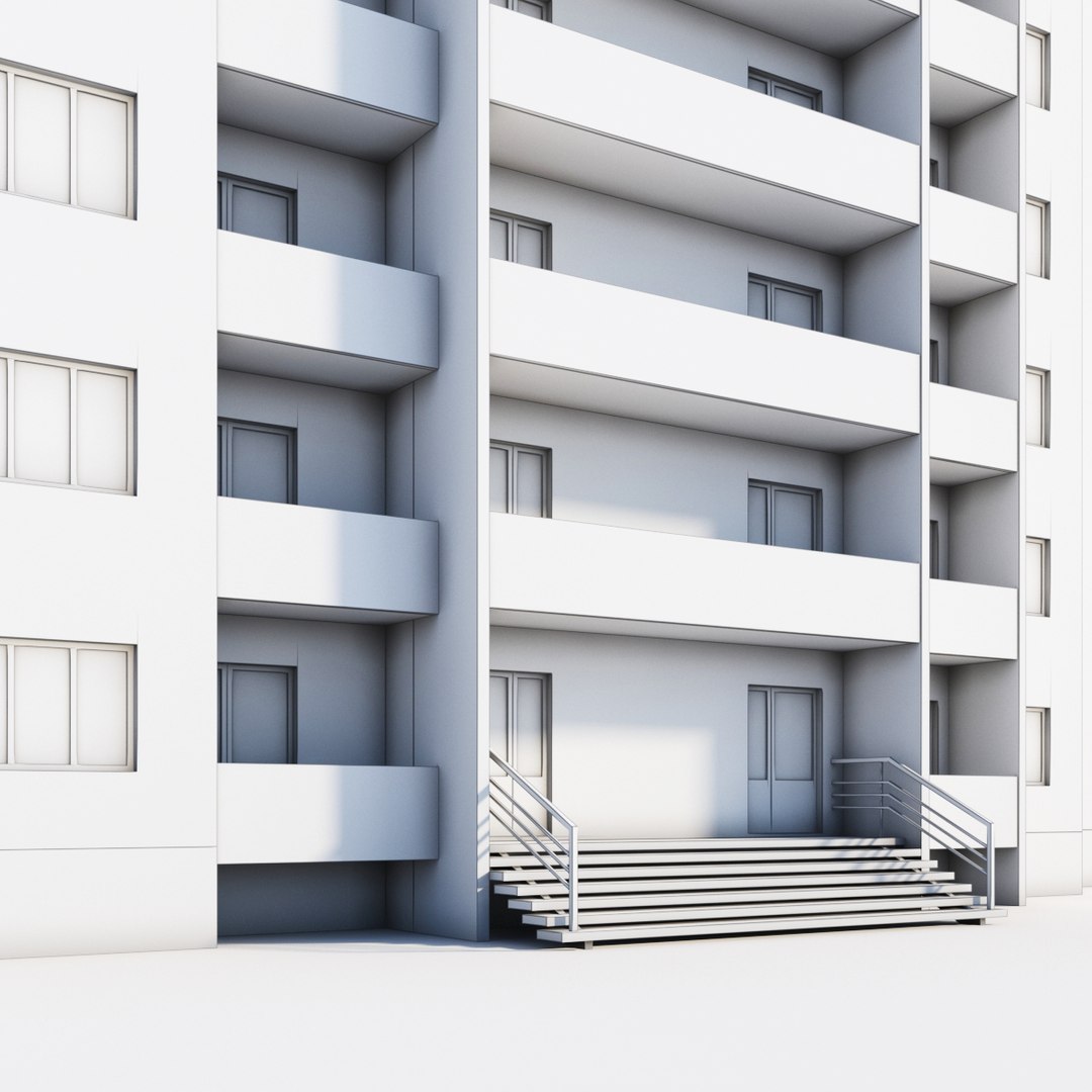 3d Model Of Residential Module