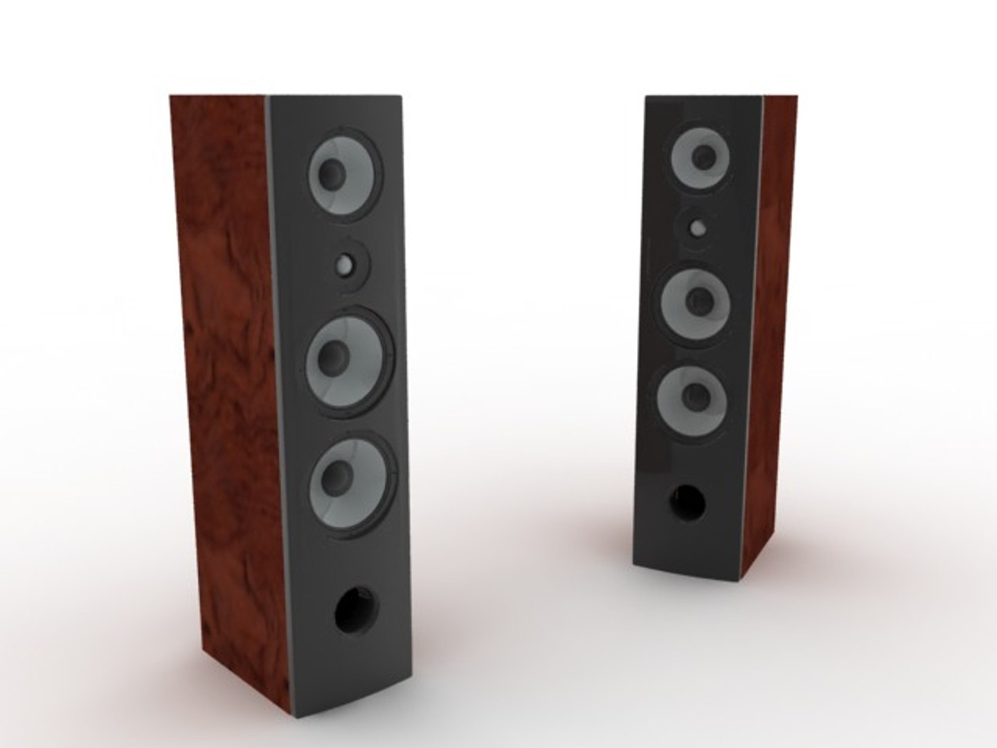 Speakers Loudspeaker 3d Model