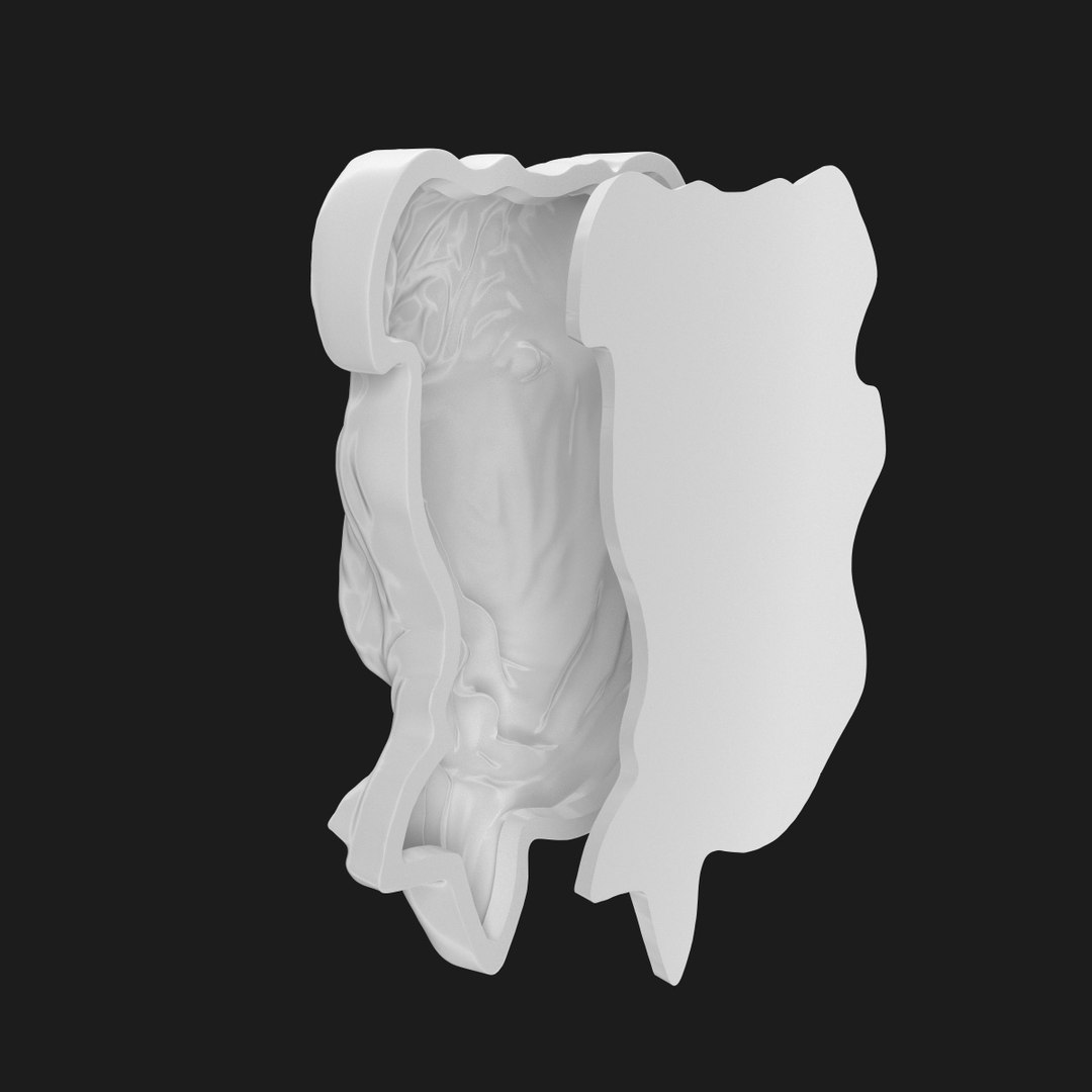 Relief sculpture dogs model - TurboSquid 1400591