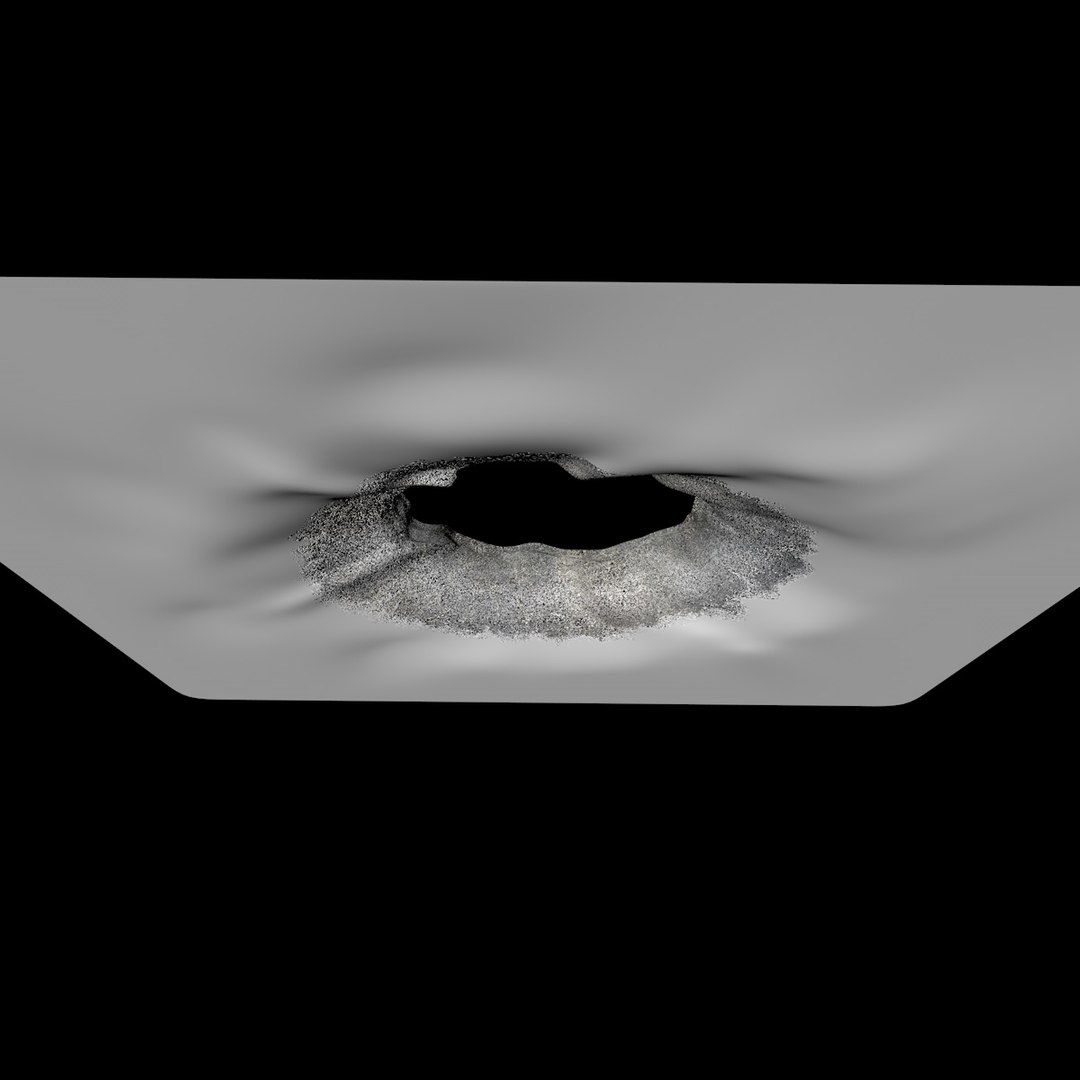 Bullet Hole 3D Model - TurboSquid 1157887