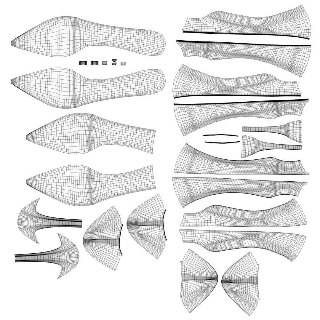 3D Red Shoes 1 Model - TurboSquid 1349729