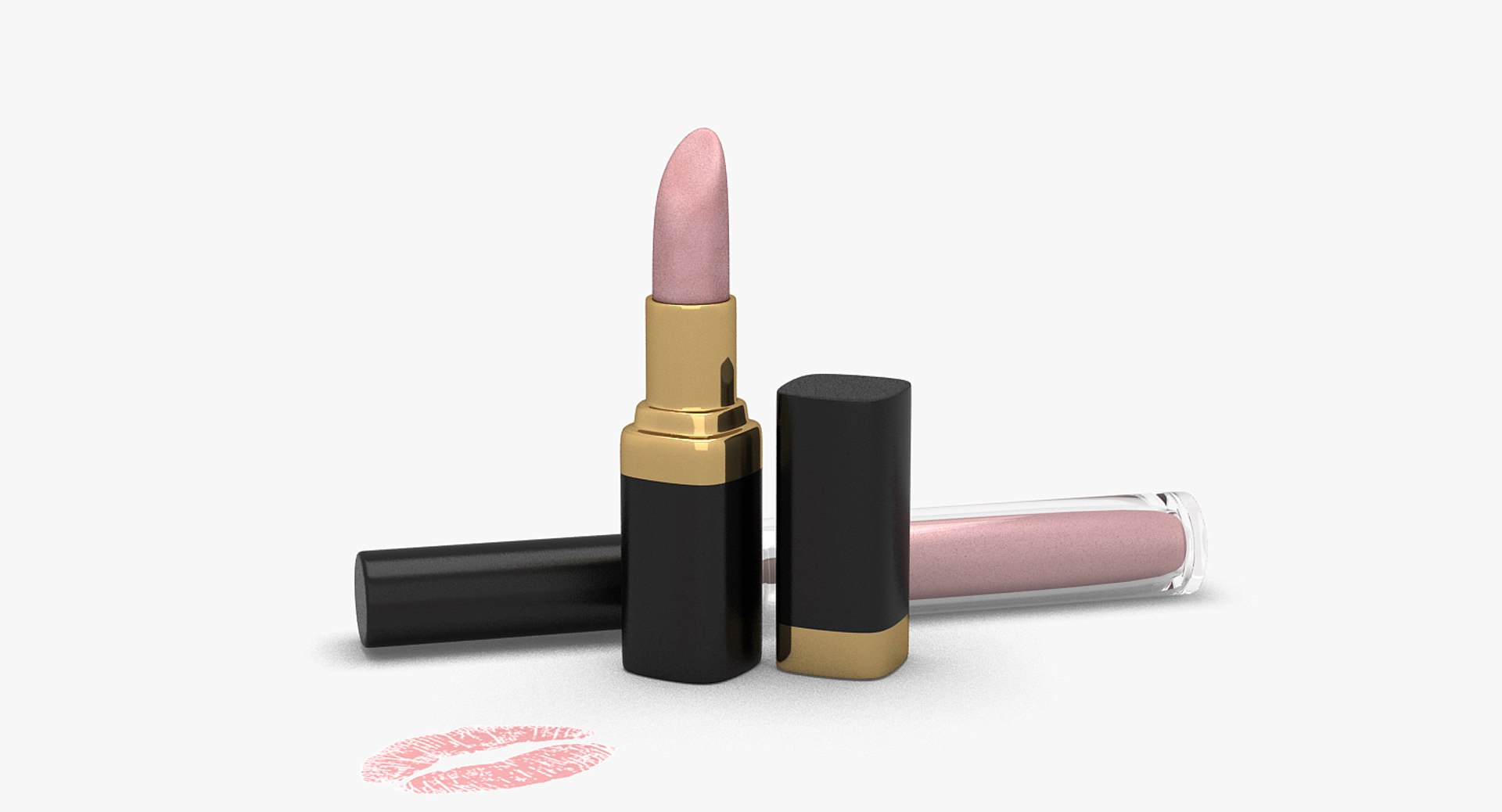 Lipsticks Lips Obj