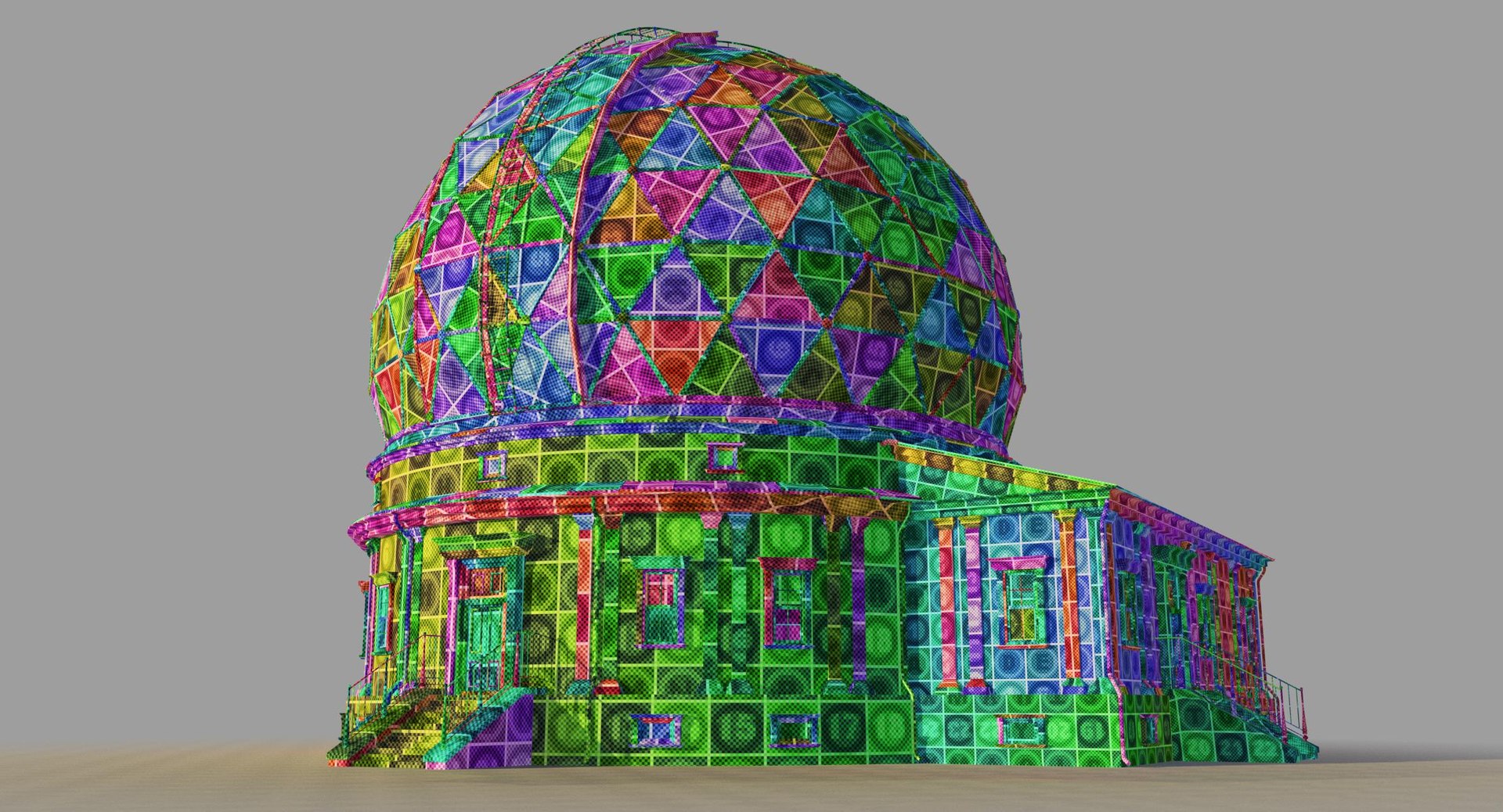 3D Model Astronomical Observatory - TurboSquid 1364307