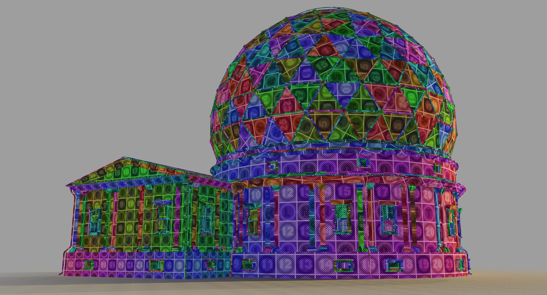 3D Model Astronomical Observatory - TurboSquid 1364307