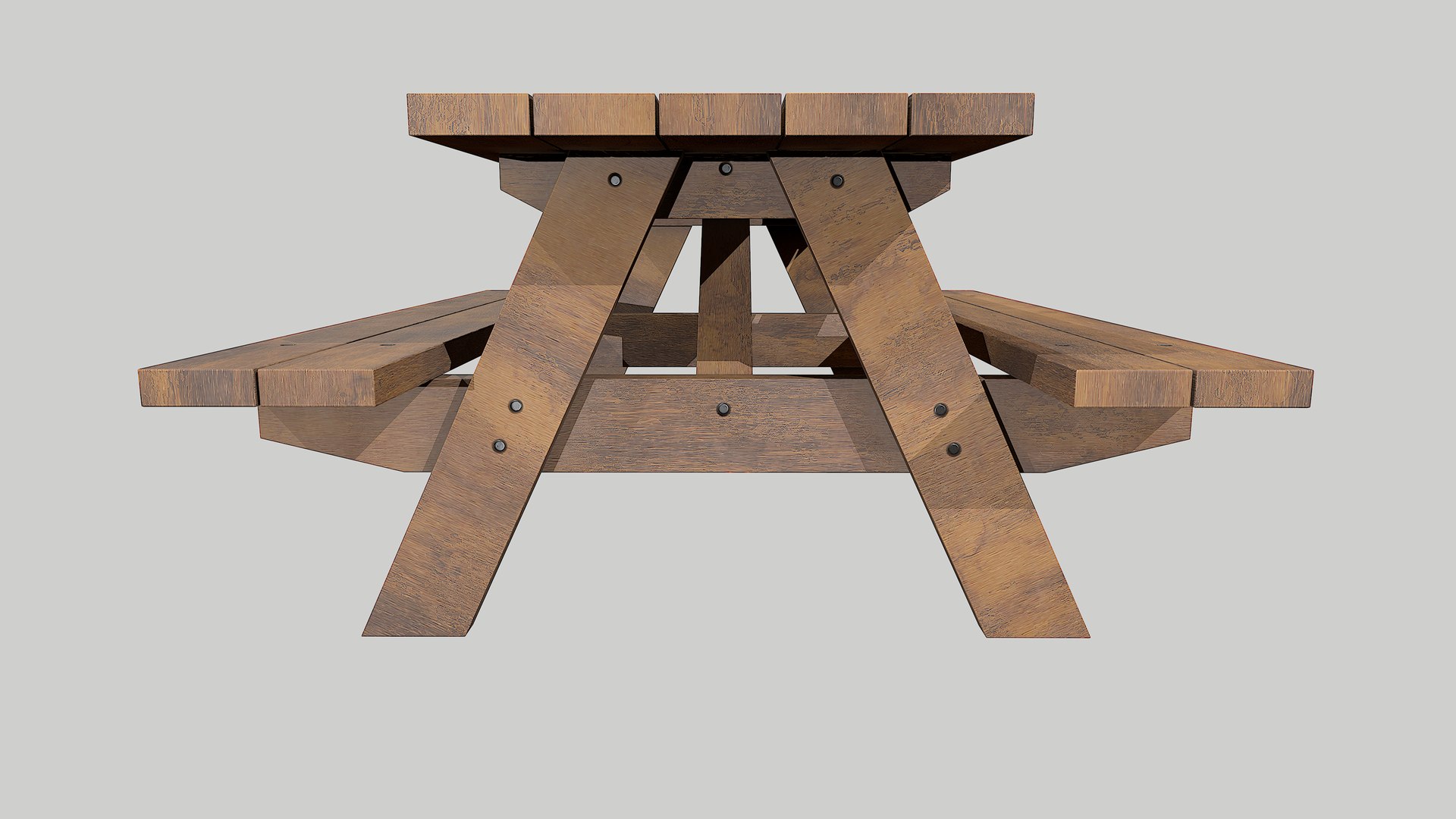Picnic Table V10 With Pbr 4K 8K 3D - TurboSquid 1728485