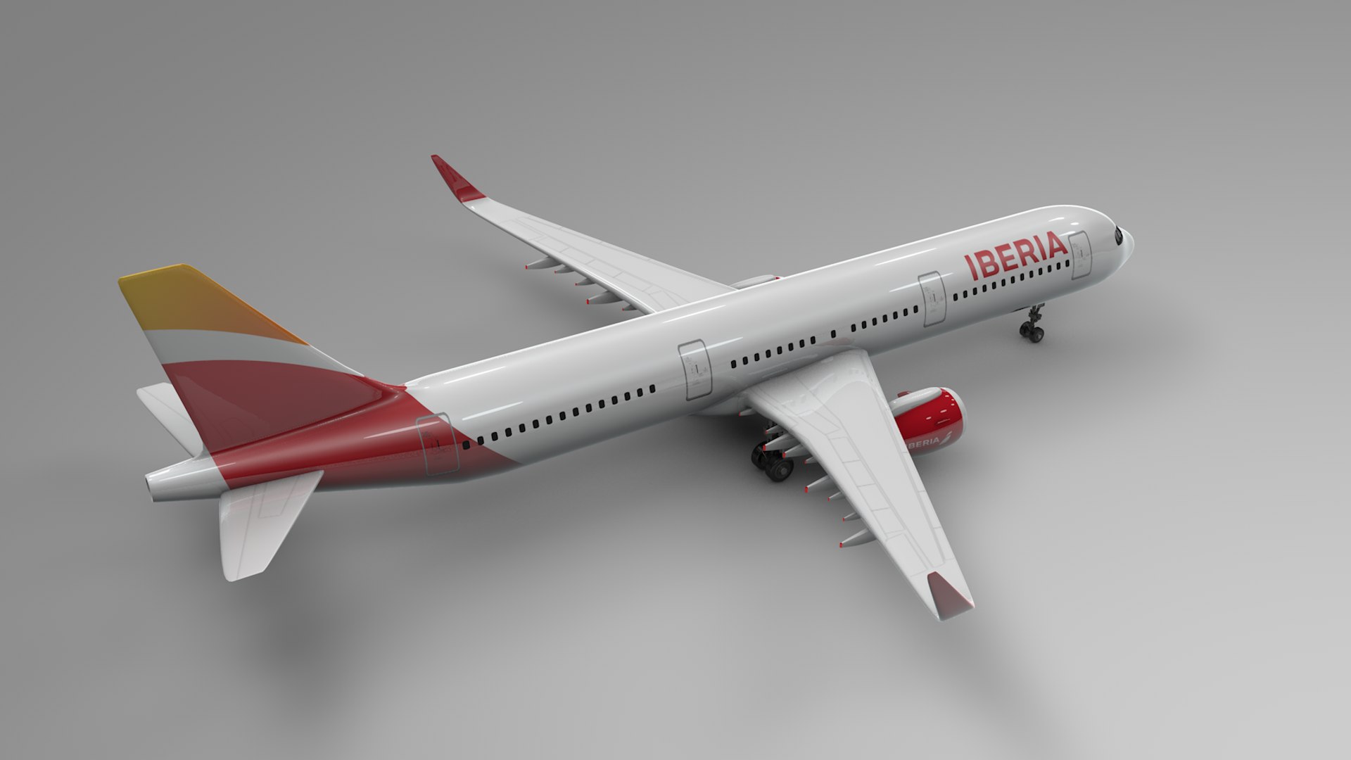 Airbus A321 Neo Iberia Model - TurboSquid 1443151