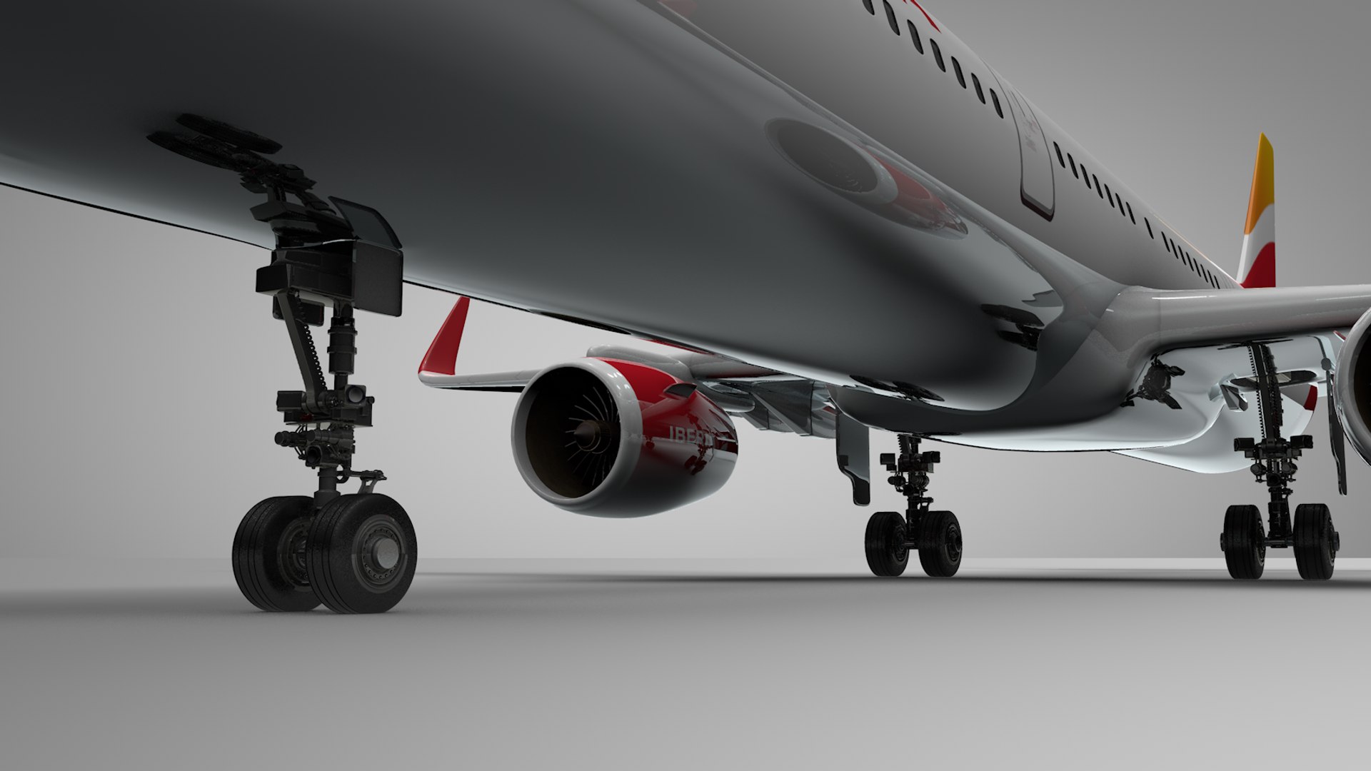 Airbus A321 Neo Iberia Model - TurboSquid 1443151