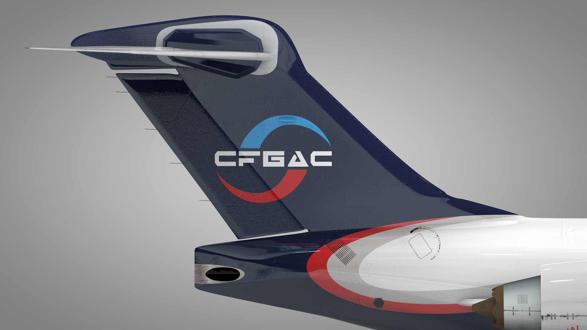 3D China Flight General Aviation Company CFGAC COMAC ARJ21-700 L1905 ...