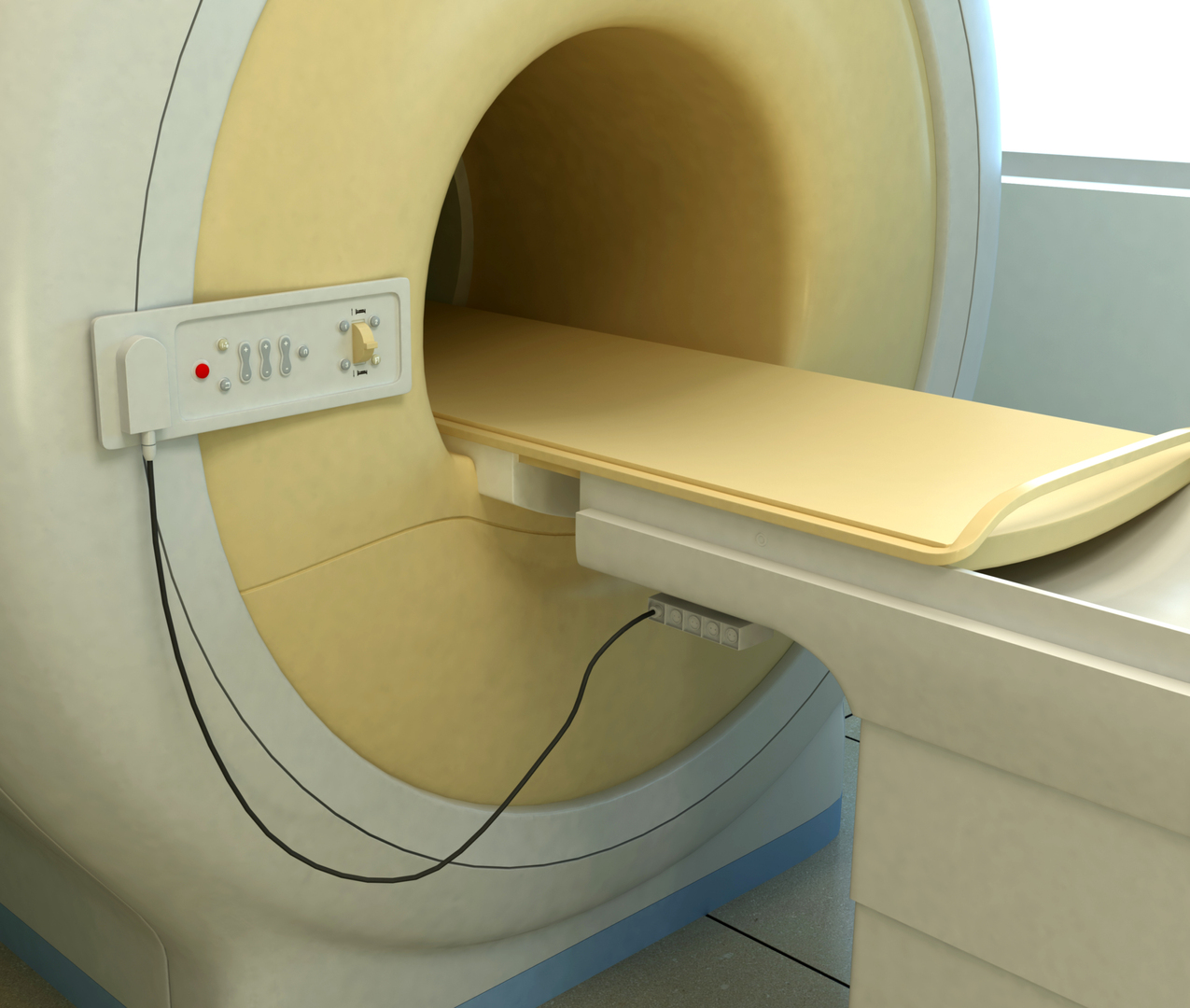 philips achieva ct scanner 3d model