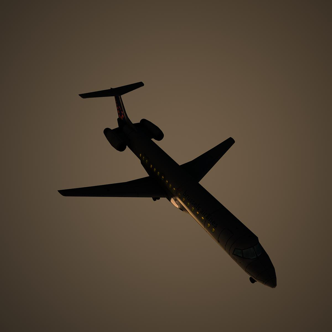 3d Embraer Dat Model