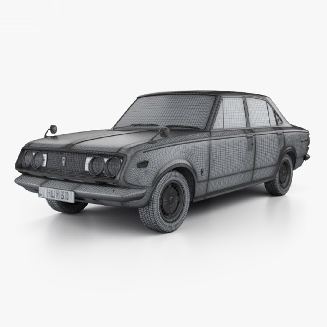 Toyota mark ii 3D model - TurboSquid 1550255