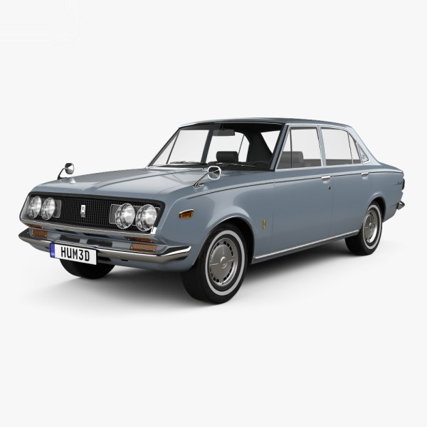 Toyota mark ii 3D model - TurboSquid 1550255