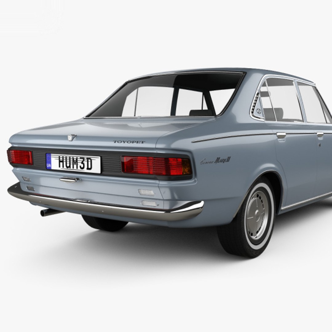 Toyota mark ii 3D model - TurboSquid 1550255