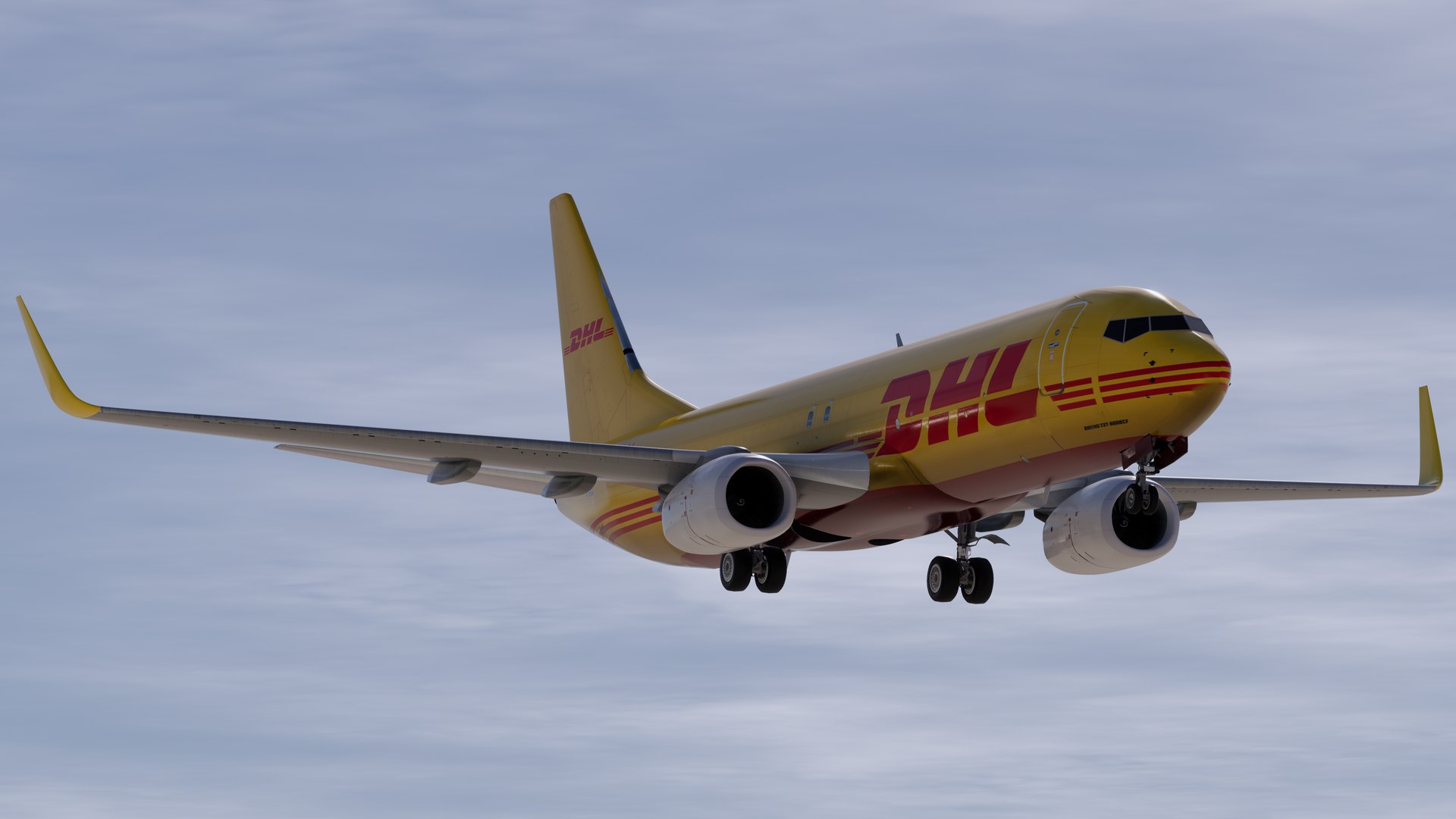 DHL Boeing 737-800 3D - TurboSquid 1984790