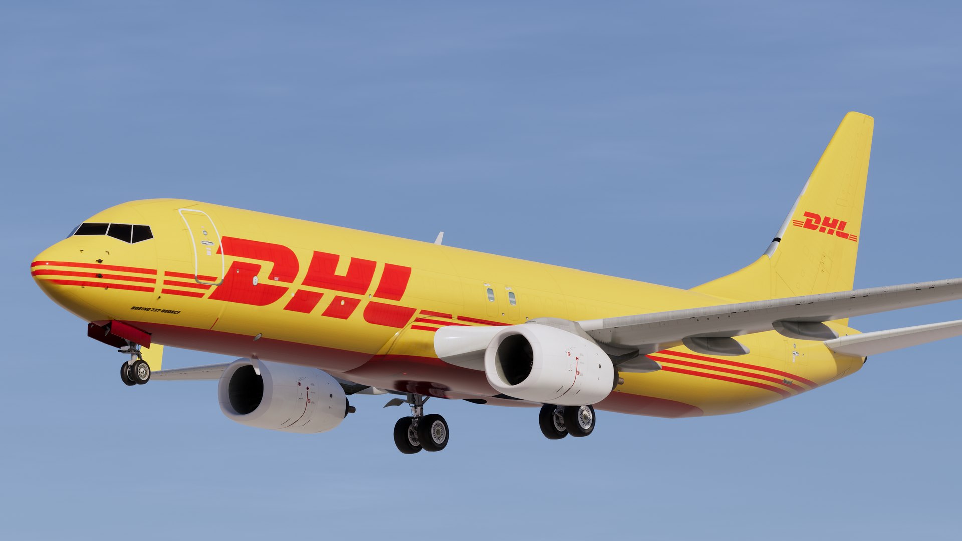 DHL Boeing 737-800 3D - TurboSquid 1984790