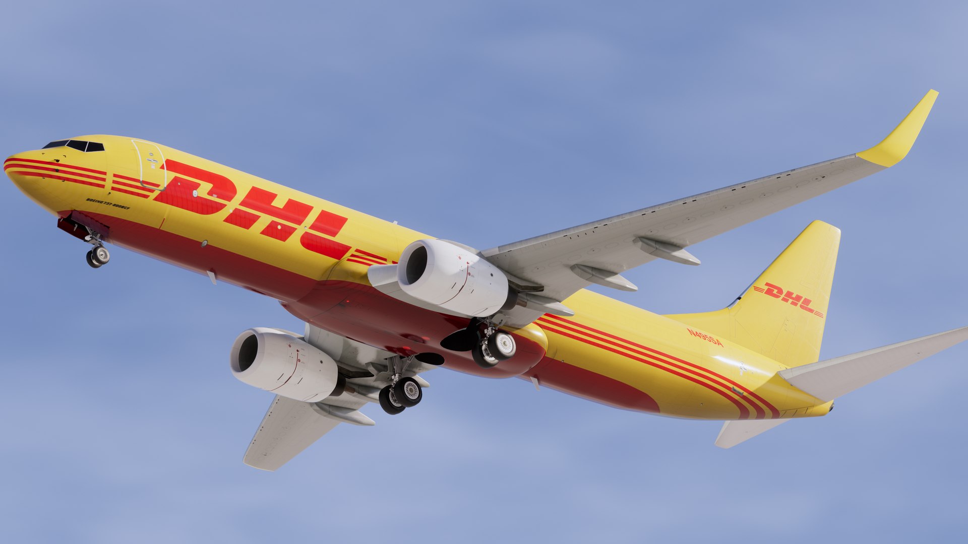 DHL Boeing 737-800 3D - TurboSquid 1984790