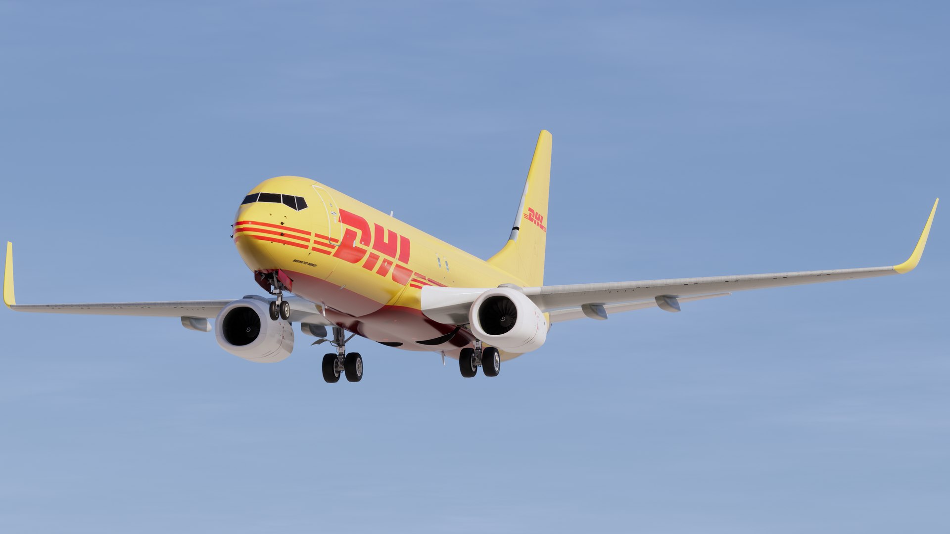 DHL Boeing 737-800 3D - TurboSquid 1984790