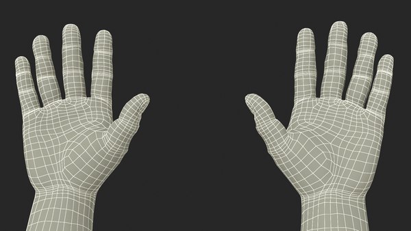 modelo 3d Pose de base de manos masculinas africanas - TurboSquid 2169021