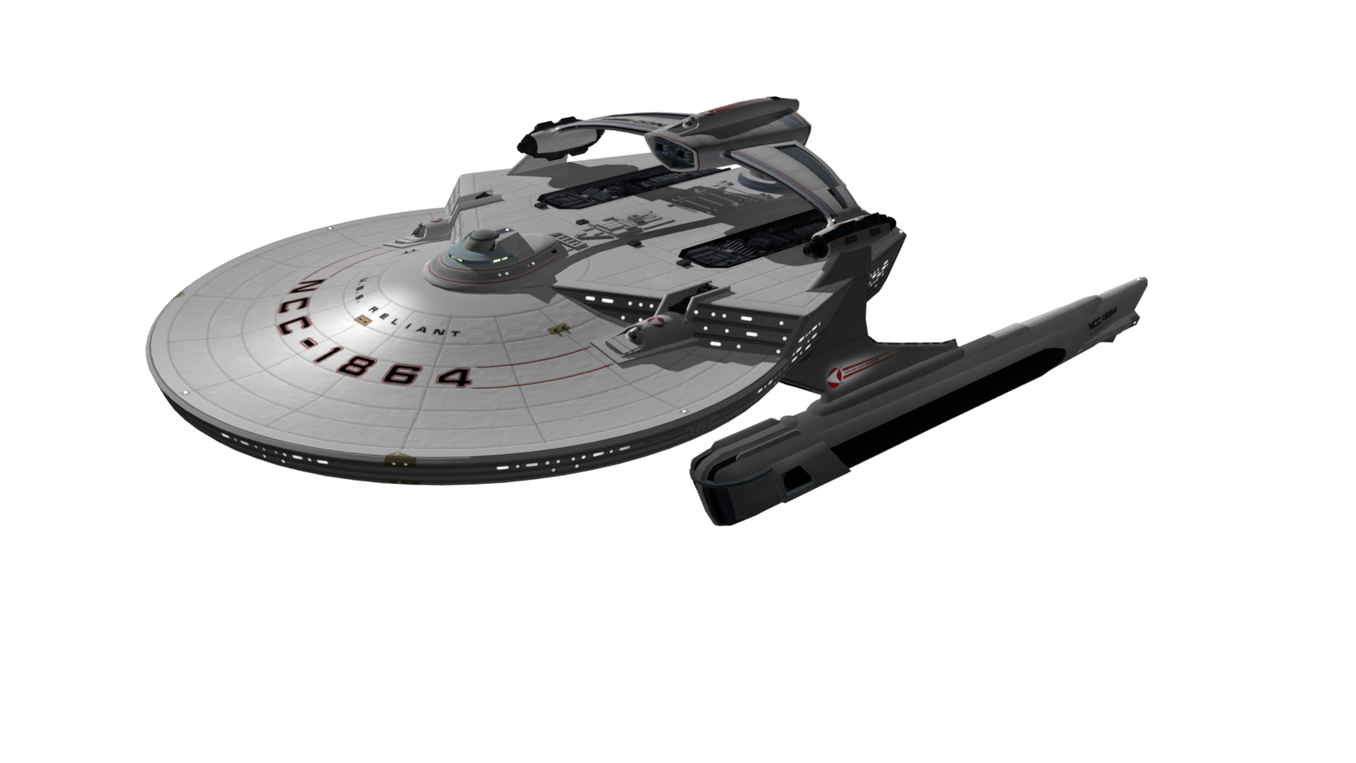 3D USS Reliant 80s movie era - TurboSquid 2086502