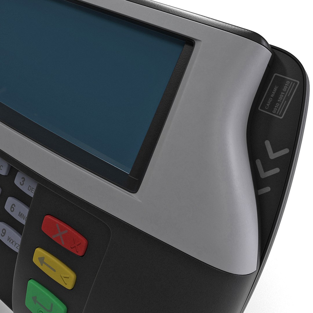 3d credit card terminal verifone model