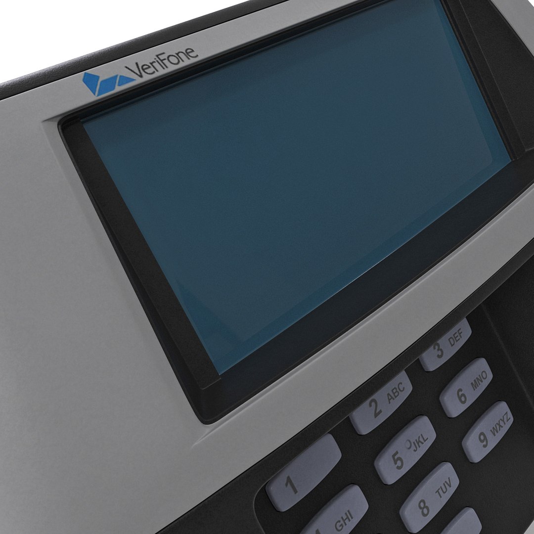 3d credit card terminal verifone model