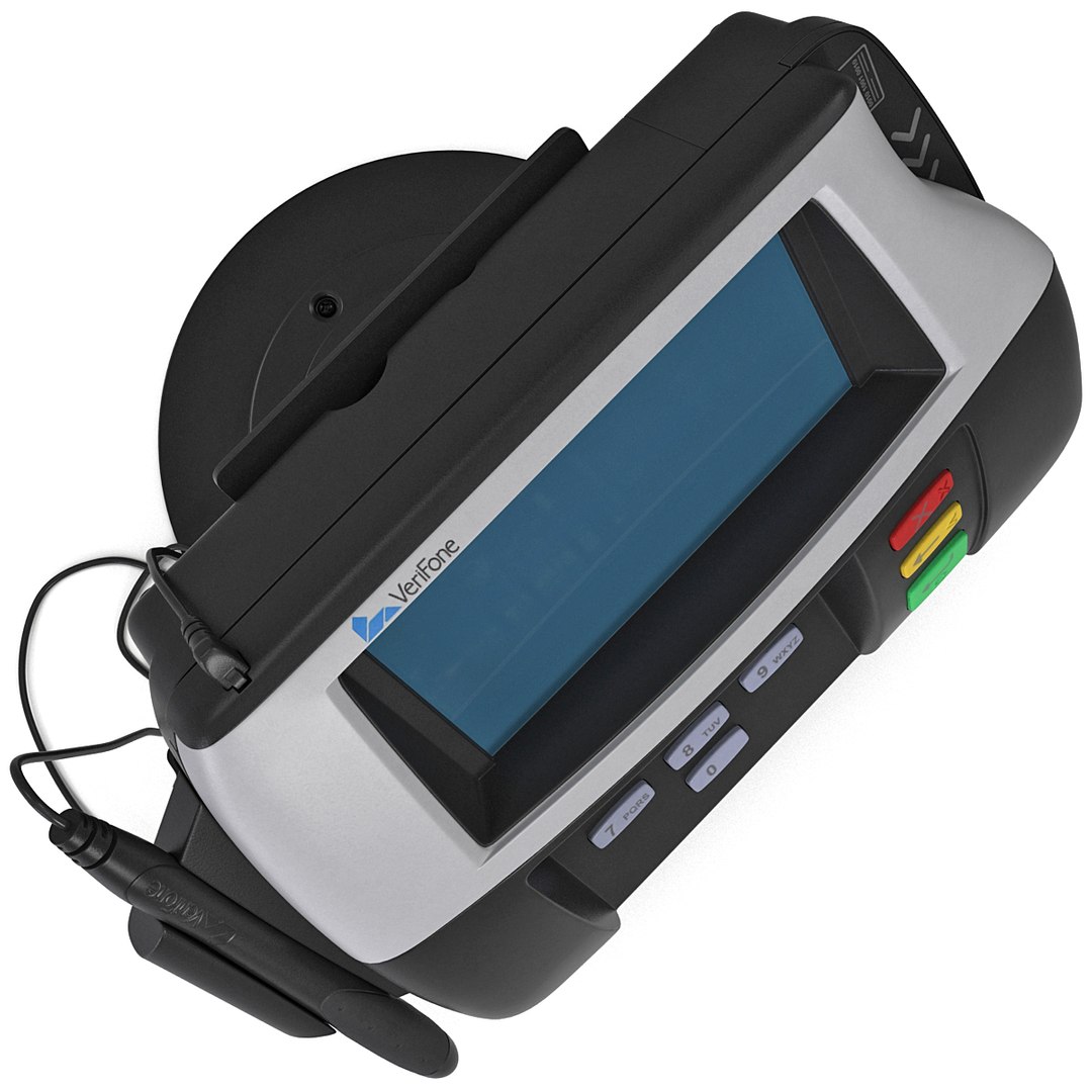 3d credit card terminal verifone model