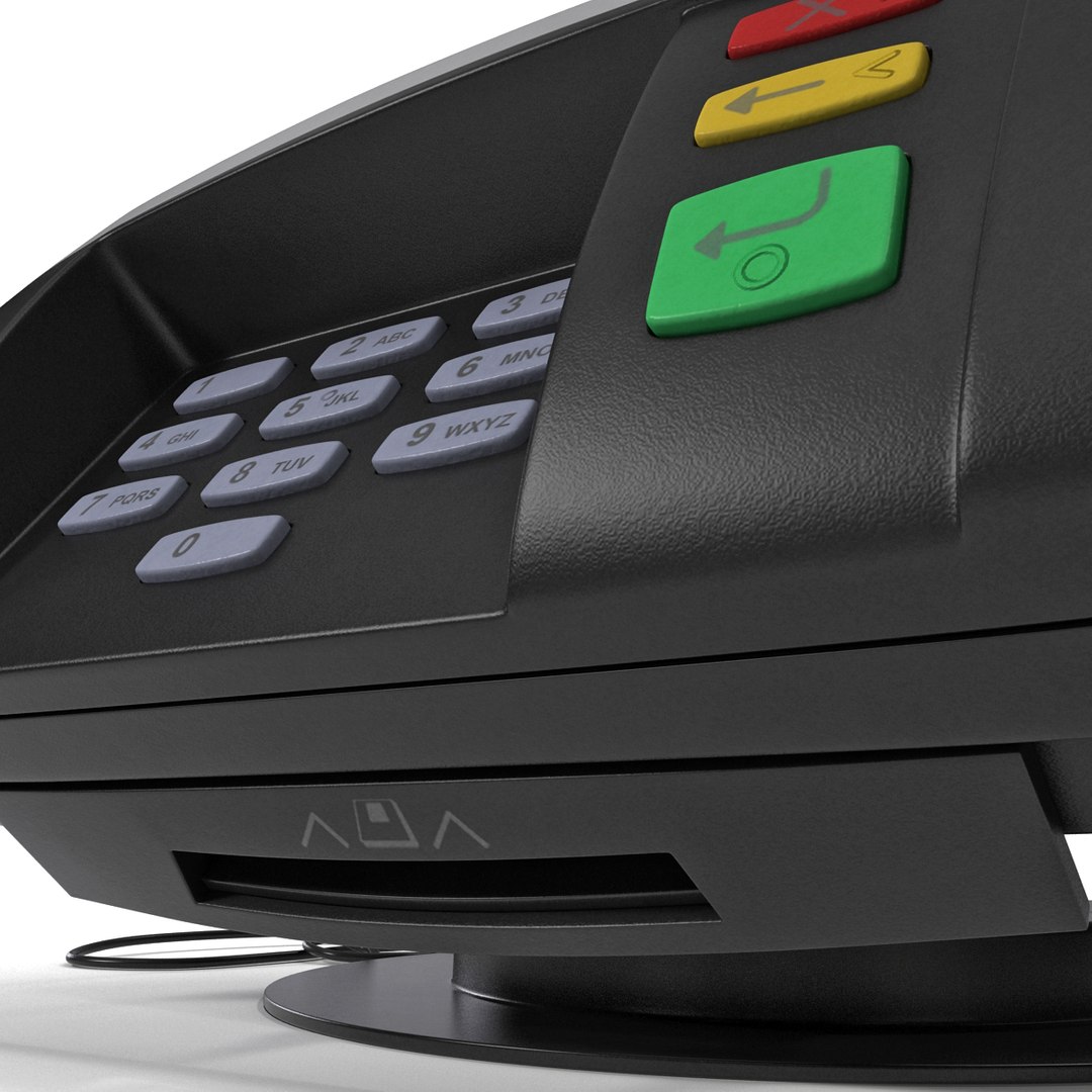 3d credit card terminal verifone model
