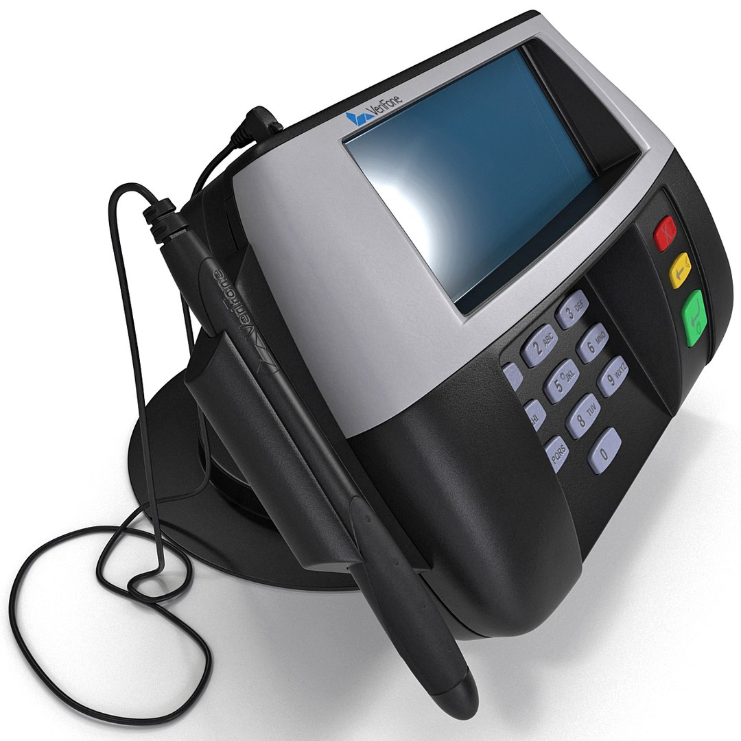 3d credit card terminal verifone model