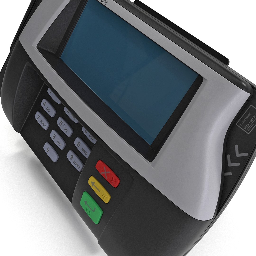 3d credit card terminal verifone model