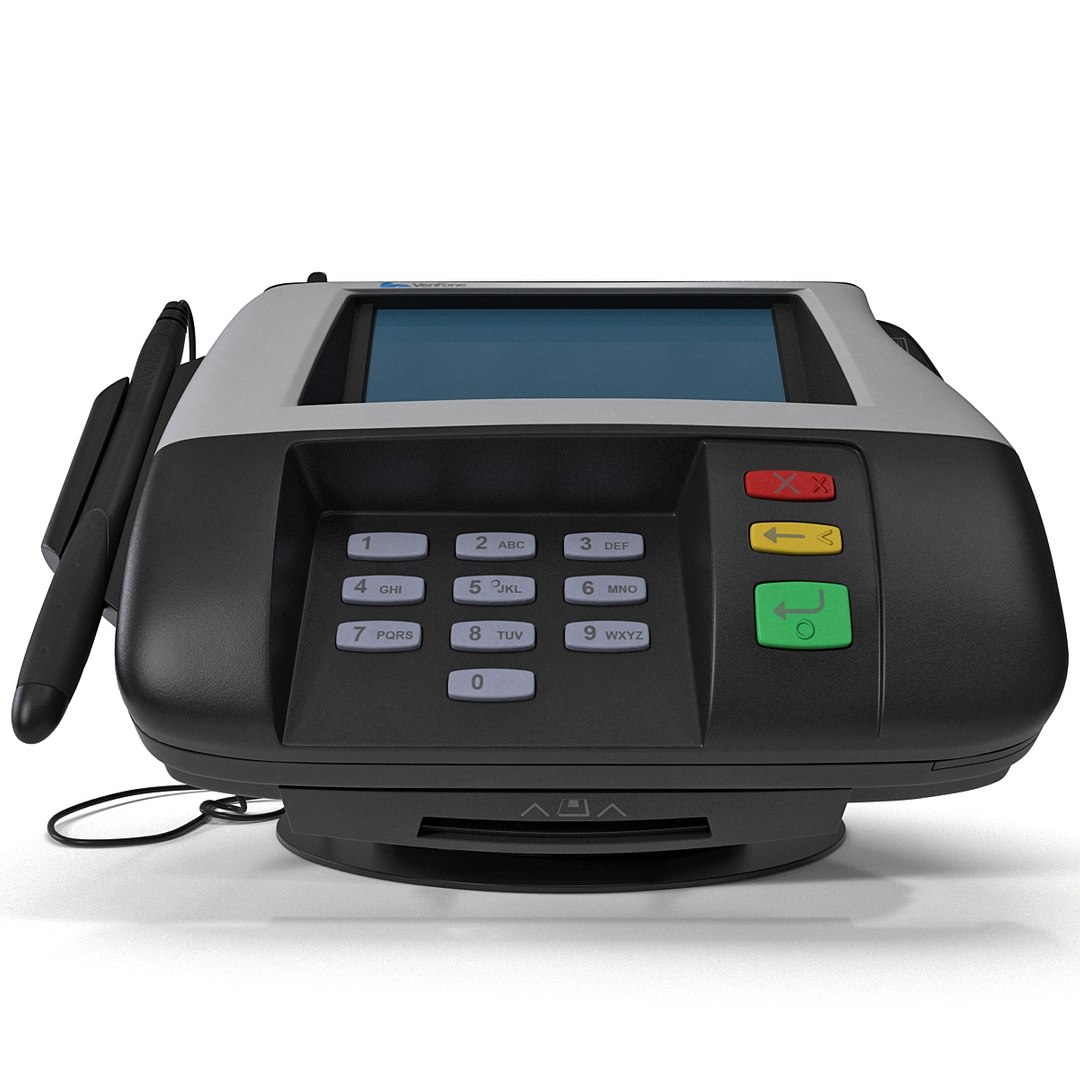 3d credit card terminal verifone model
