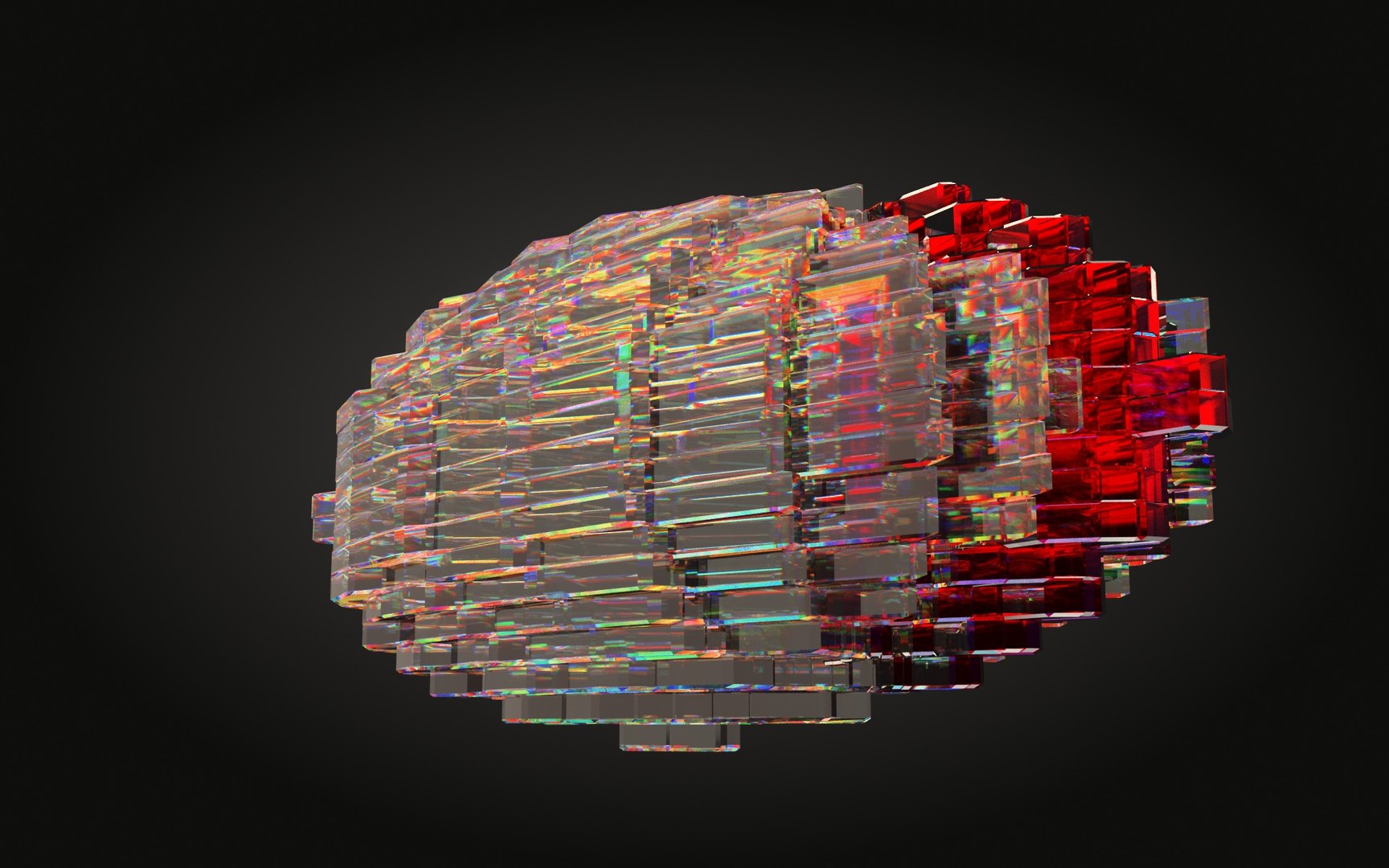 3D Glass Sculpture Model - TurboSquid 1215361