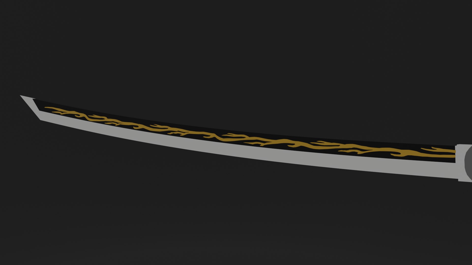3D Model Zenitsu Katana - TurboSquid 2181019