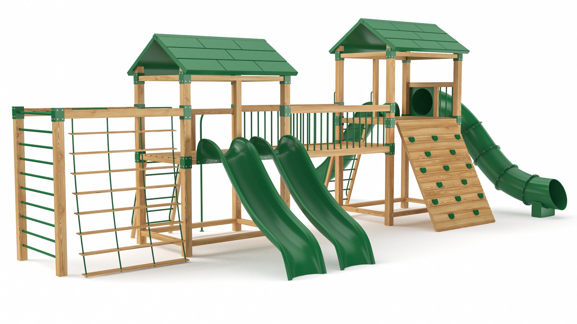 3D Playground Jungle Gym 01 model - TurboSquid 2142049