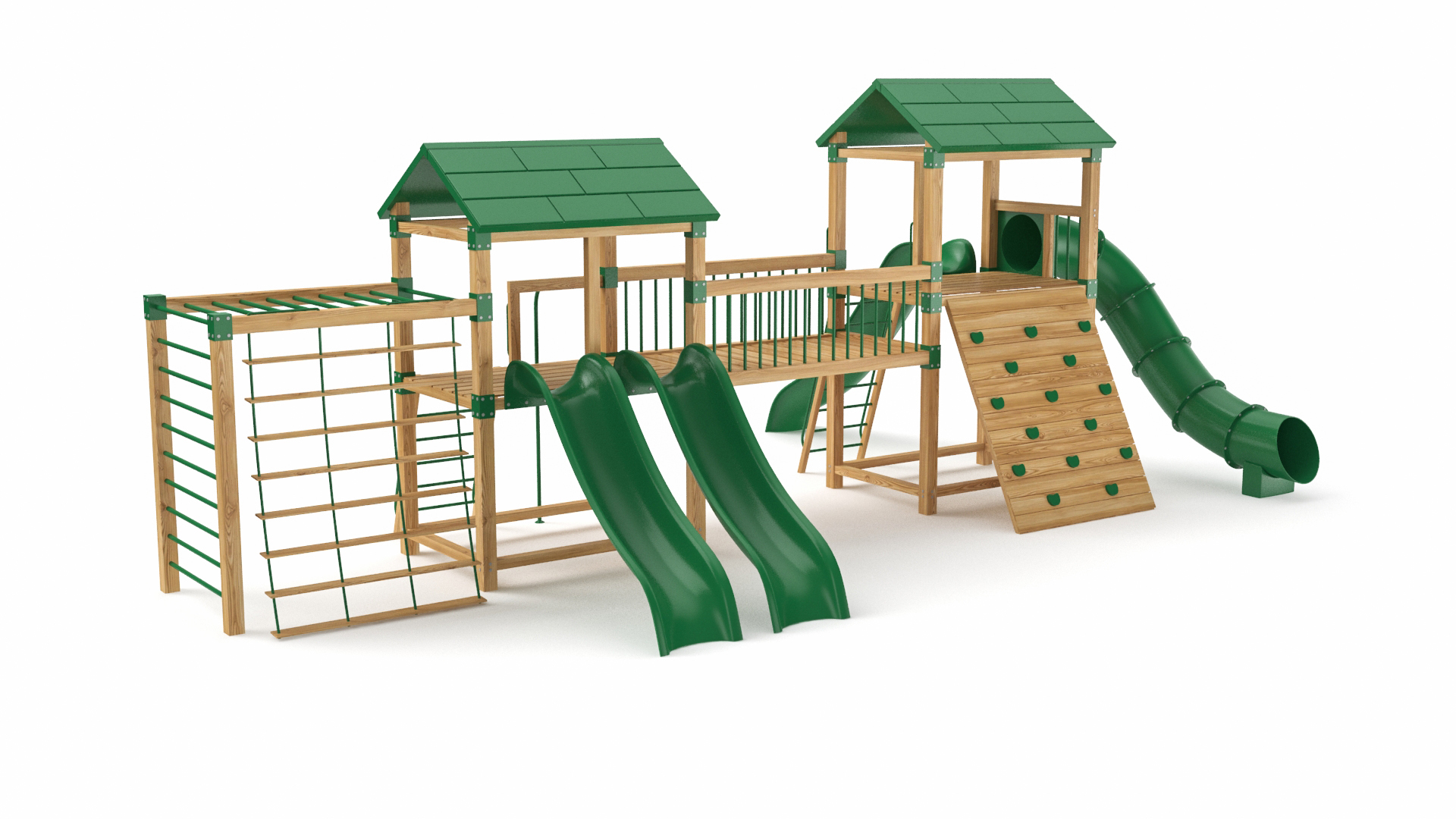 3D Playground Jungle Gym 01 model - TurboSquid 2142049