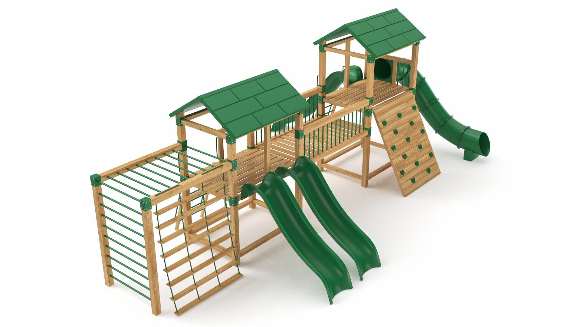 3D Playground Jungle Gym 01 model - TurboSquid 2142049